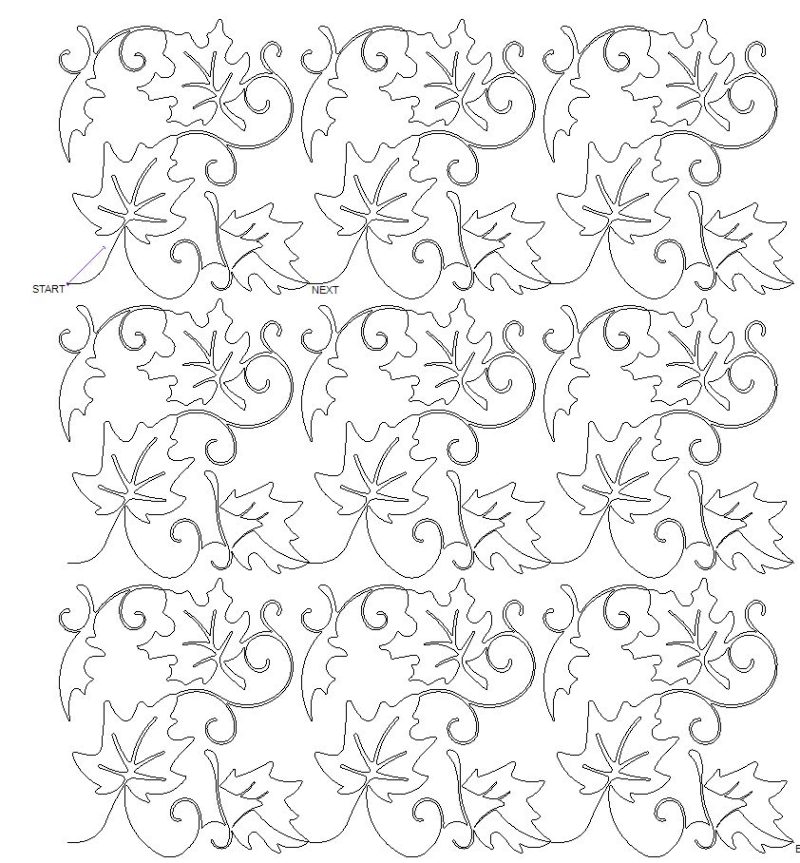 just Vines – QUILTING BY DAVID