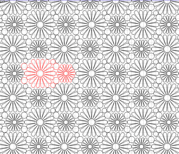 Daisy Daze #3 – QUILTING BY DAVID